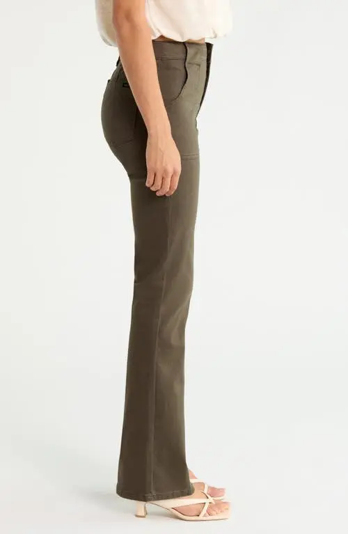 Sanctuary Insider High Waist Bootcut Jeans - Kalamata