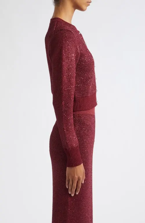 TOCCIN Mollie Sequin Cardigan