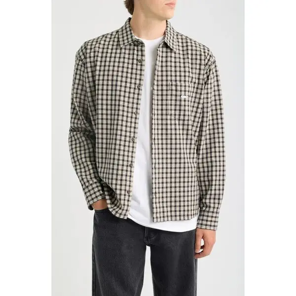 Obey Bigwig Axel Check Woven Shirt