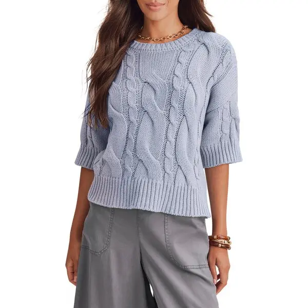 Splendid Rhiannon Cable Knit Sweater