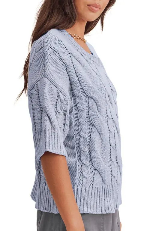 Splendid Rhiannon Cable Knit Sweater