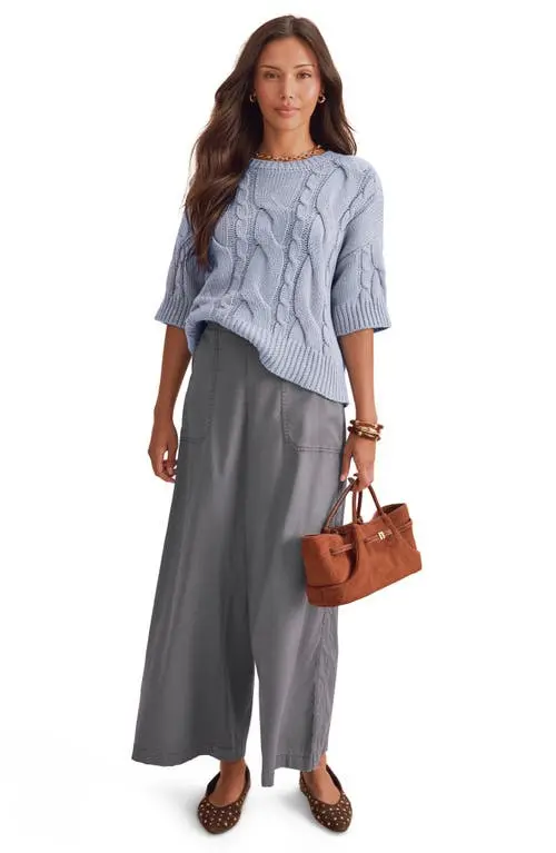Splendid Rhiannon Cable Knit Sweater