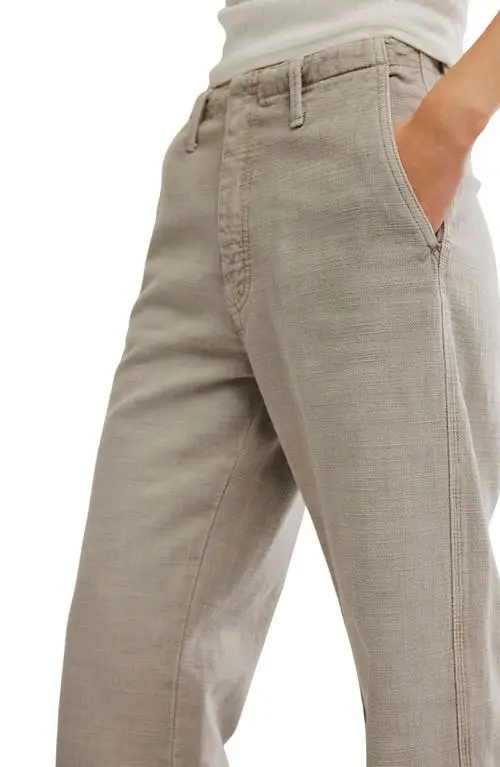 Free People East Side Chino Straight Leg Jeans