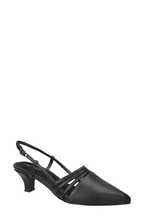 EASY WORKS BY EASY STREET Aura Slingback Pump - Black