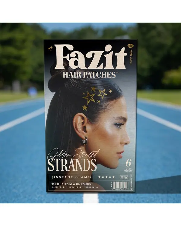 FAZIT Golden Starlet Strands Hair Patches