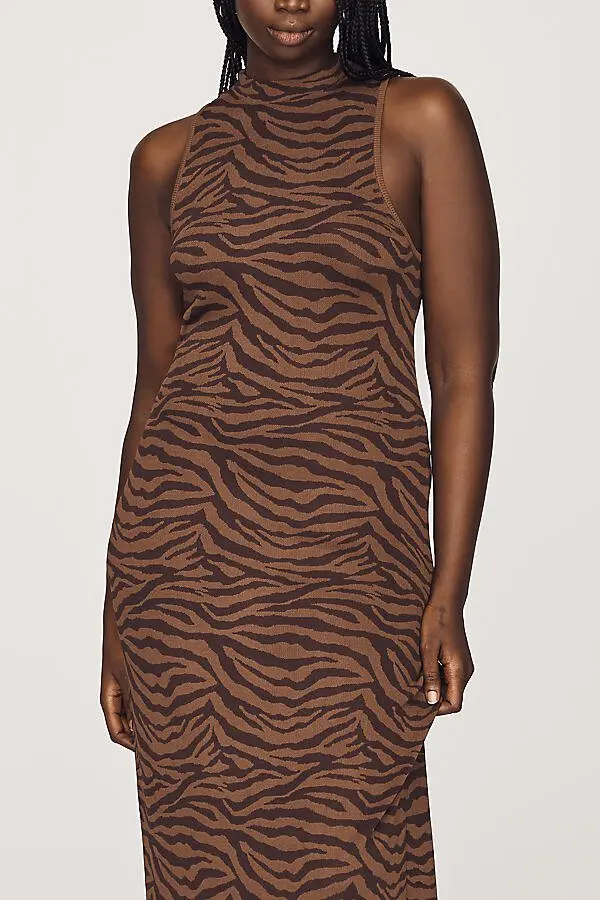 Show Me Your Mumu Mock-neck Maxi Dress