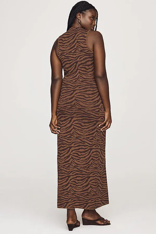 Show Me Your Mumu Mock-neck Maxi Dress