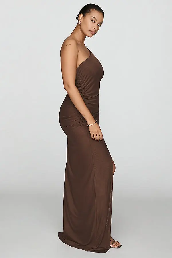 AFRM Swezey One-shoulder Maxi Dress