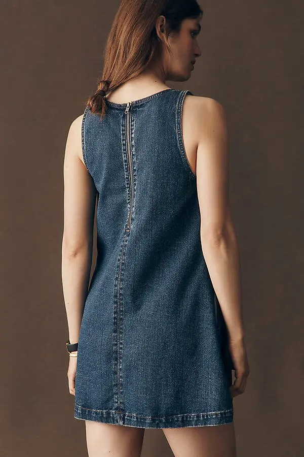 SALTWATER LUXE Hayd Denim Mi Dress