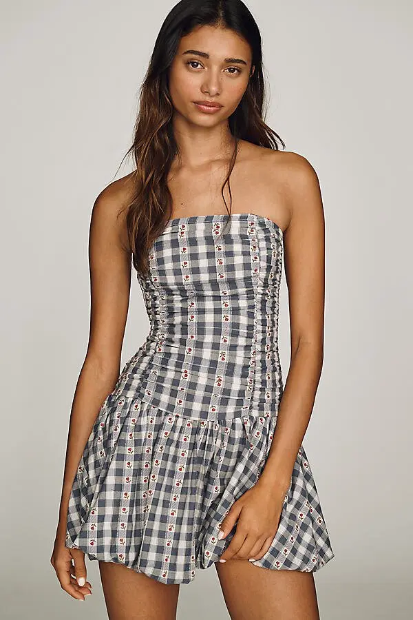 SALTWATER LUXE Leightyn Bubble Mi Dress