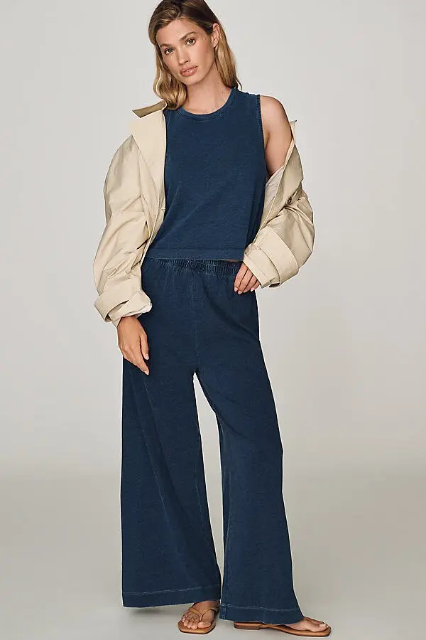 Z Supply Sloane Tank Top - Dark Denim