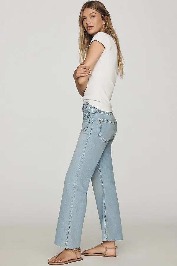 Paige Sofia Petite Braided Jeans