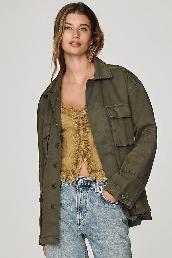 Sanctuary Cotton Utility Jacket