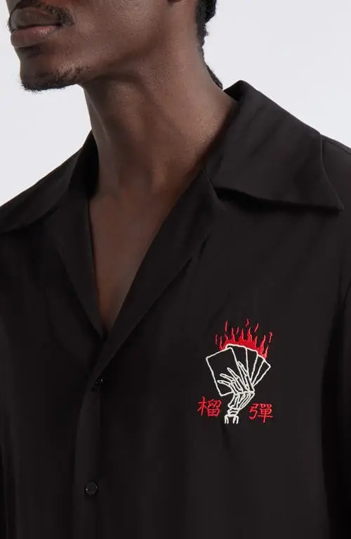 LU'U DAN Listed Uniform Camp Shirt