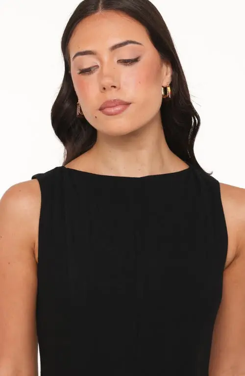 PETAL & PUP Vanity Sleeveless Fit & Flare Minidress