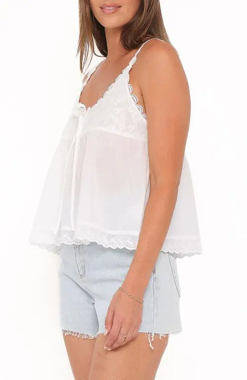 PETAL & PUP Jennie Lace Trim Tank