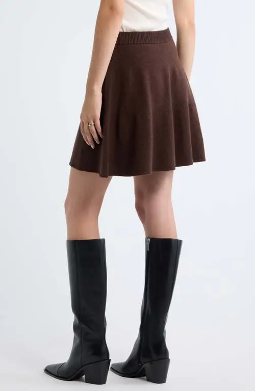 Treasure & Bond Wool & Cashmere Miniskirt