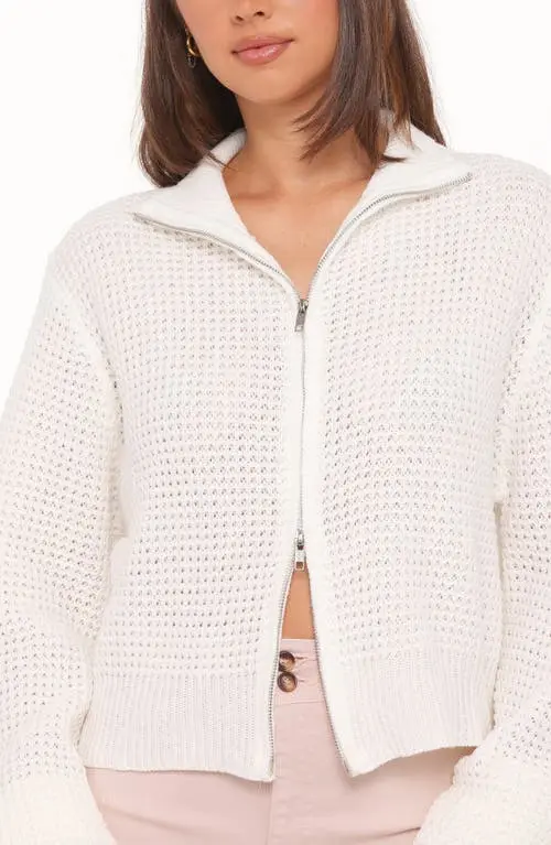 PETAL & PUP Inara Zip Cardigan