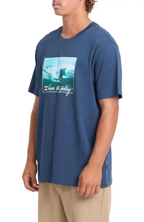 BILLABONG Lucid Graphic T-shirt - Dark Denim