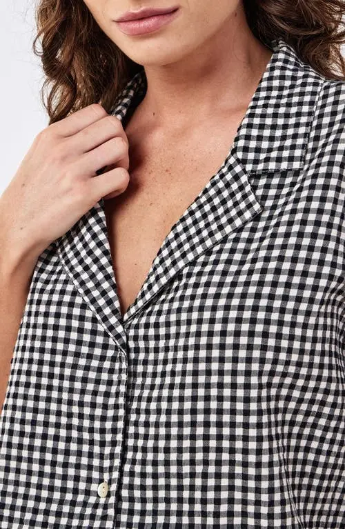 PAPINELLE Seersucker Gingham Pajamas