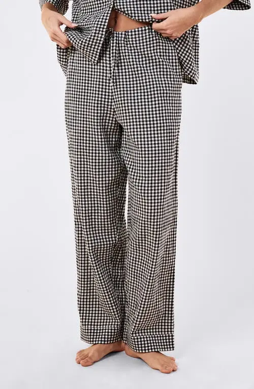 PAPINELLE Seersucker Gingham Pajamas