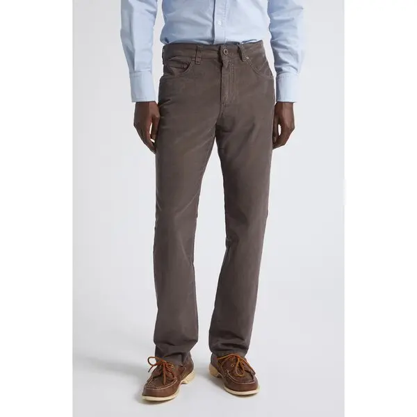 Boglioli Five-pocket Stretch Corduroy Pants - Brown