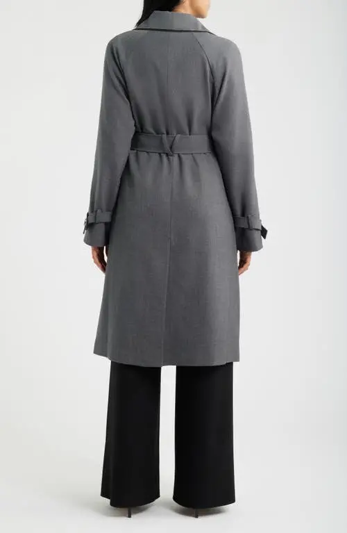 Via Spiga Stretch Gabardine Trench Coat