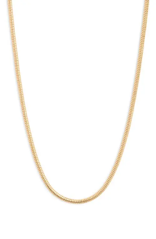 Nordstrom 20-inch Round Snake Chain Necklace - Gold