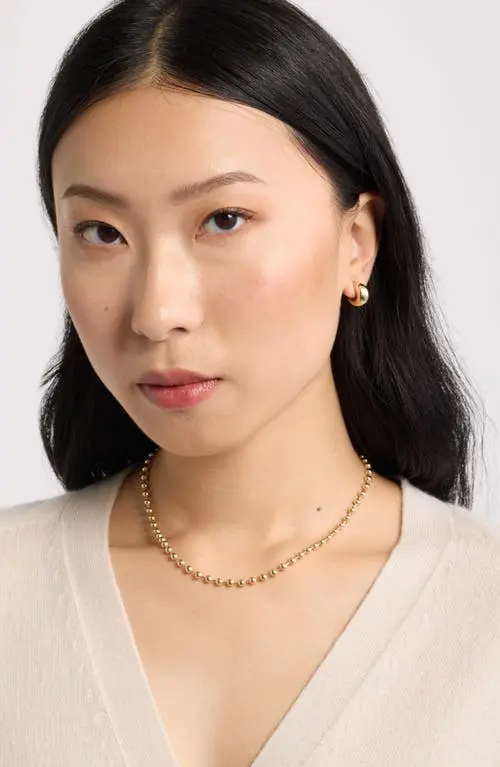 Nordstrom 16-inch Bead Chain Necklace - Gold