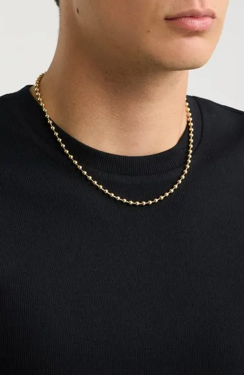 Nordstrom 16-inch Bead Chain Necklace - Gold