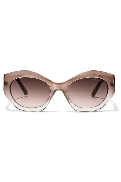 VELVET EYEWEAR Alice Sunglasses - Blush