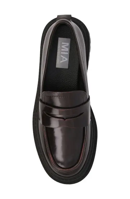 Mia Henrik Platform Penny Loafer