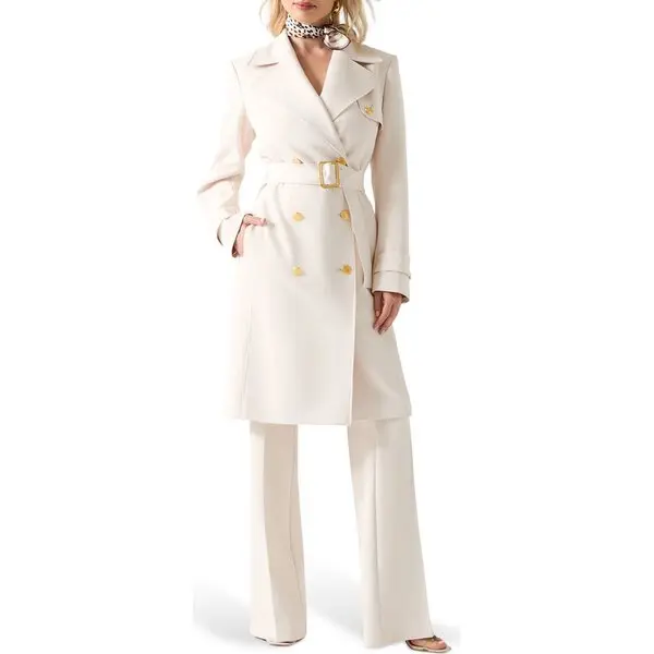 MARCIANO Jasmine Double Breasted Trench Coat