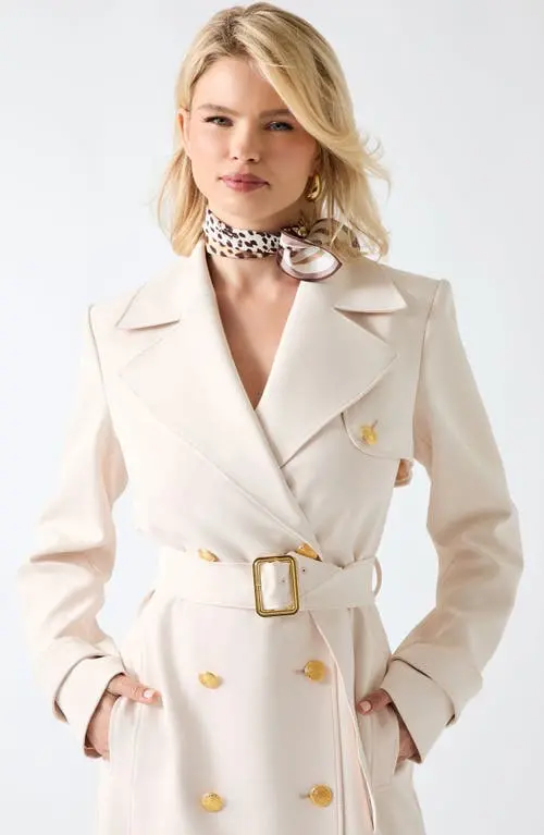 MARCIANO Jasmine Double Breasted Trench Coat