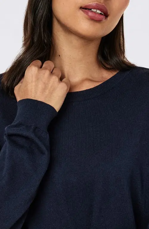 PAPINELLE Cotton & Cashmere Crewneck Sweater