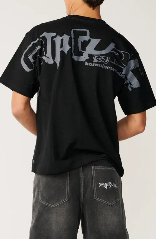 Rip Curl Archive Skull Cotton Graphic T-shirt