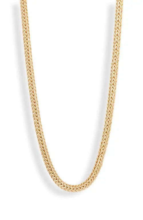 Nordstrom Goldtone Wheat Chain Necklace - Gold