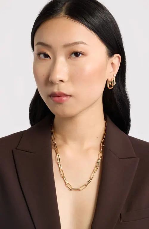 Nordstrom Paperclip Chain Necklace - Gold