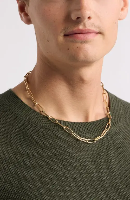 Nordstrom Paperclip Chain Necklace - Gold