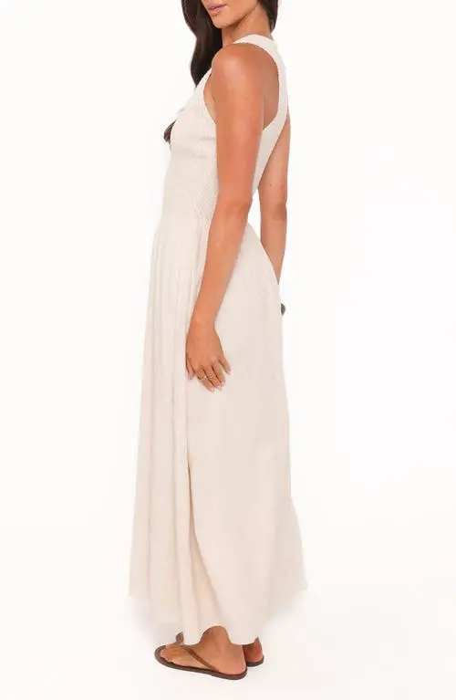 PETAL & PUP Dimity Smocked Maxi Dress