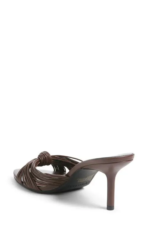 OPEN EDIT Nina Slide Sandal - Brown Cherry