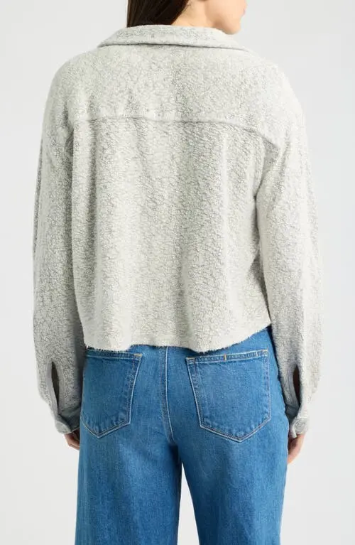 CLOTH & STONE Textured Pocket Cardigan