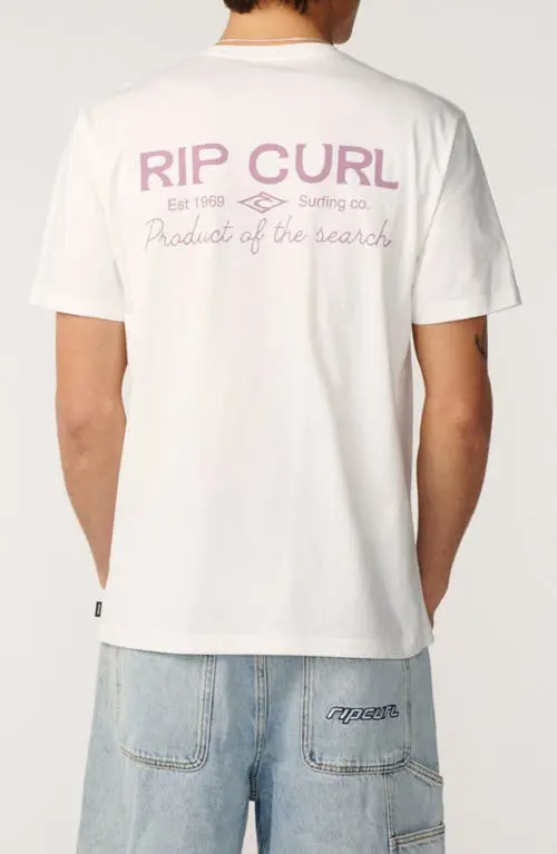 Rip Curl Pacific Rinse Pocket Graphic T-shirt - Bone