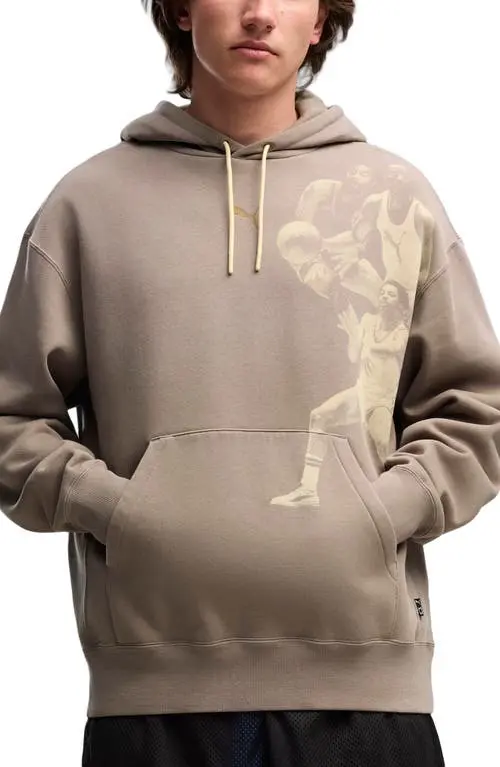 PUMA Memory Lane Cotton Fleece Hoodie