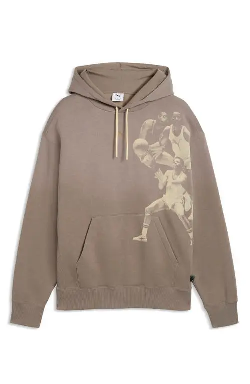 PUMA Memory Lane Cotton Fleece Hoodie