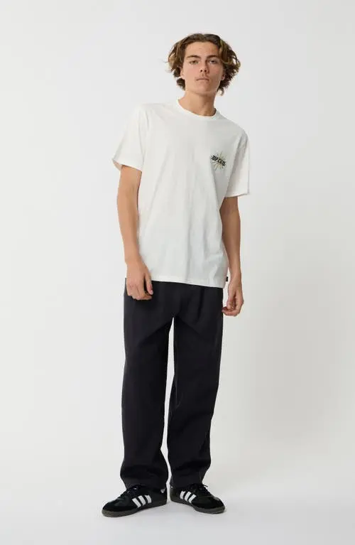 Rip Curl Disorder Burst Cotton Graphic T-shirt - Bone