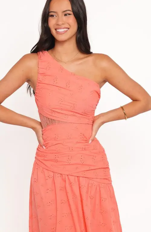 PETAL & PUP Corinne Eyelet Maxi Dress