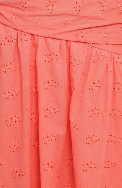 PETAL & PUP Corinne Eyelet Maxi Dress