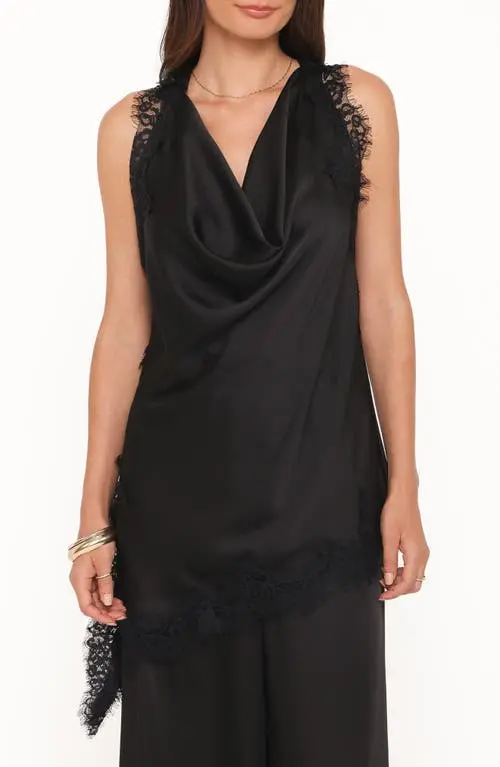PETAL & PUP Clara Asymmetrical Lace Top