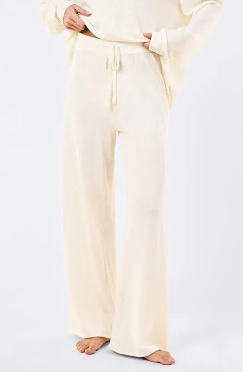 PAPINELLE Cotton And Cashmere Knit Lounge Pants